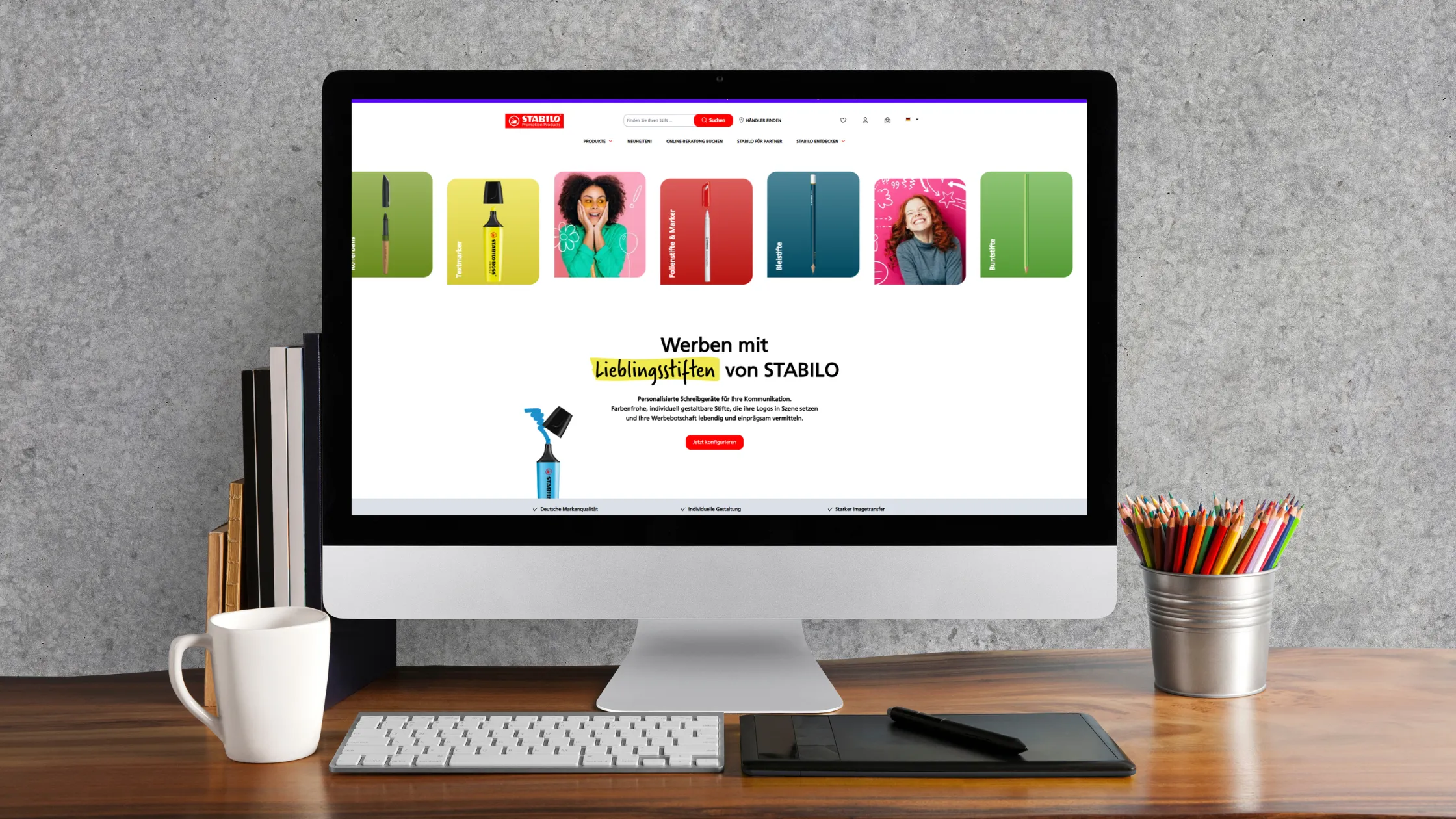 Product configurator in focus - new website is live